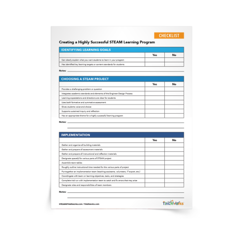 STEAM Activities and Resources | TinkRworks - TinkRworks